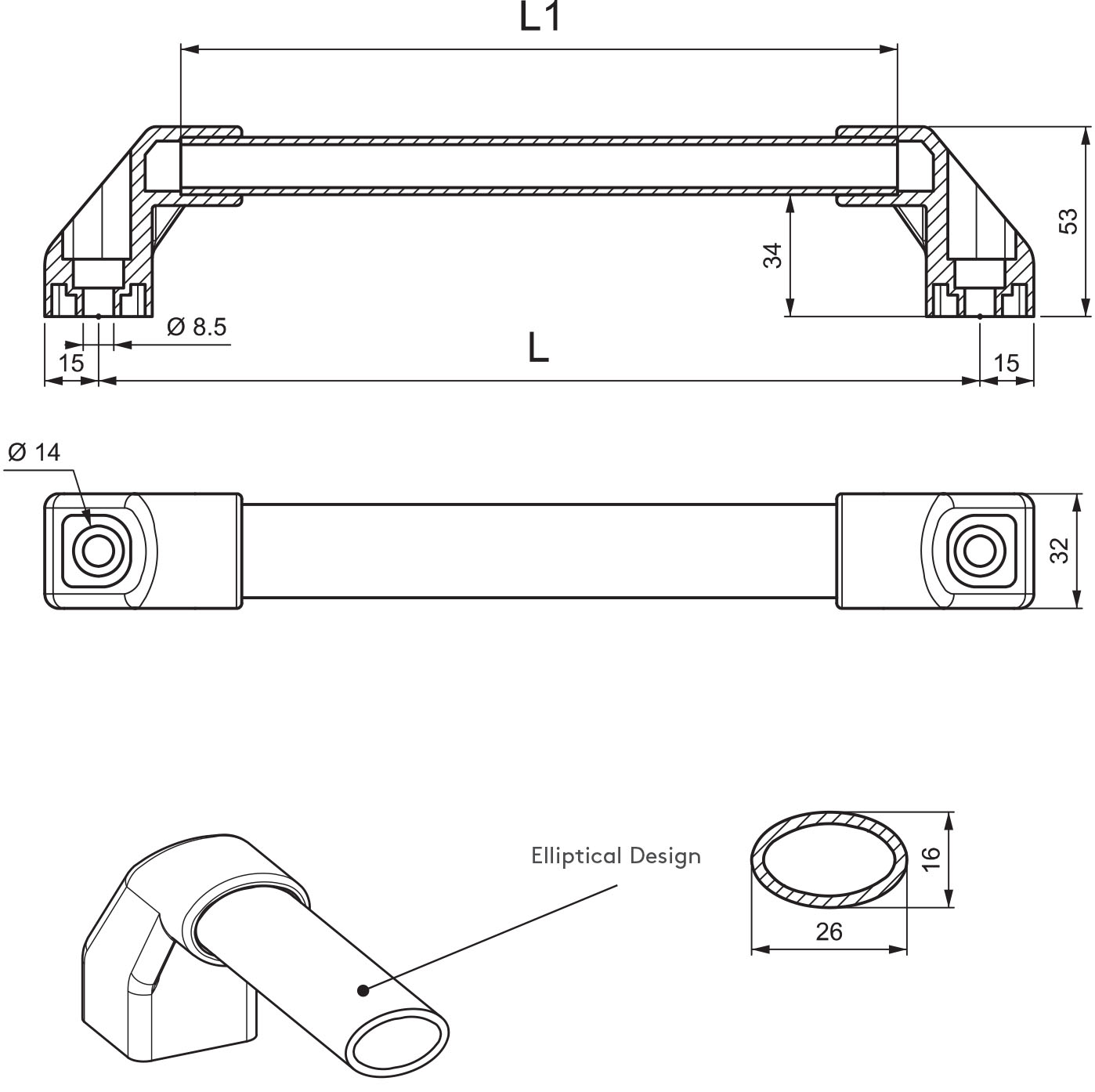 Cover Handle On Innovative Components