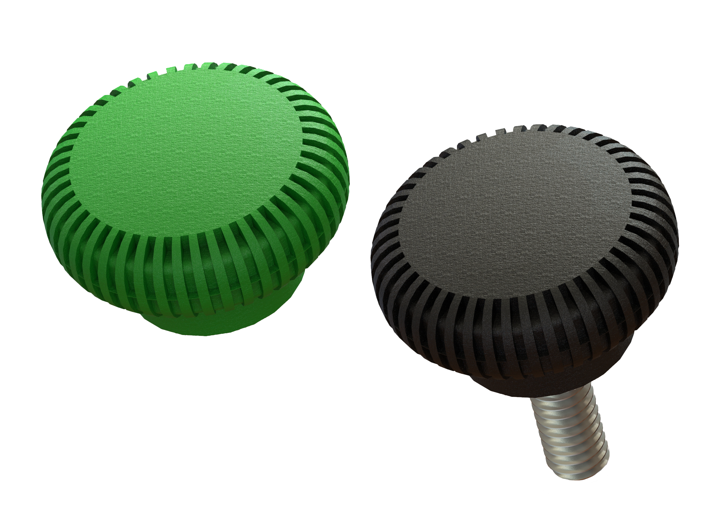 Knurled Knobs & Thumbscrews - Innovative Components