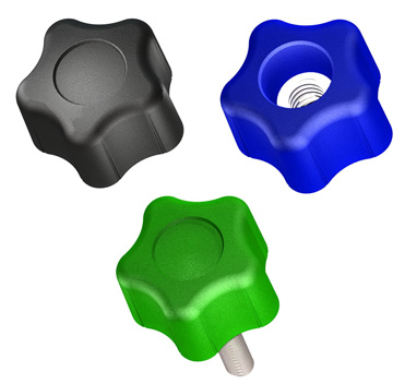 Item # R2 Sml. Tall Star Knobs, Tall Star Plastic Knobs On Innovative ...