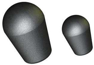Soft Touch Tapered Knobs by Innovative Components