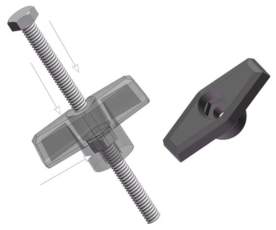 Snap-Lock T-Knobs by Innovative Components