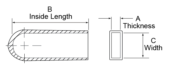 Flat Rectangle Grips On Innovative Components