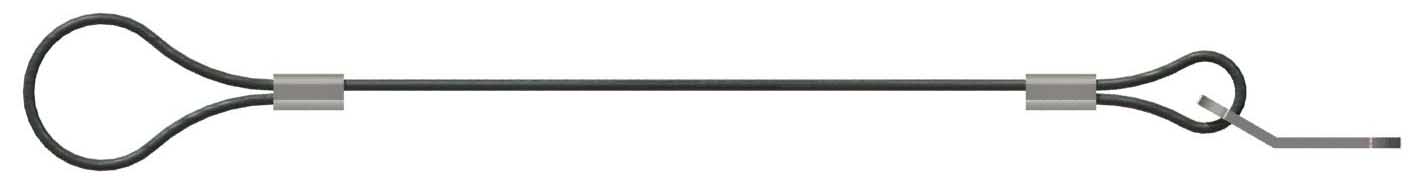 Wire Lanyards - Wire Rope Lanyards - Wire Rope Lanyard Assembly ...