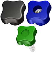 Soft Touch 4-Prong Knobs by Innovative Components