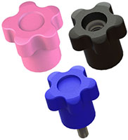 Plastic Star Knobs by Innovative Components