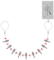 Item # Miniature Inch Only Thread Detective, Miniature Metal Thread ...