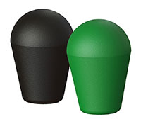 Item # S3SU Sml. Soft Touch Universal Tapered Knobs, Universal Plastic ...