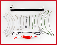 Wire Rope Lanyards by Innovative Components, Inc.