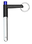 L-Handle Push Button Positive Locking Pins and L Handle Ball Lock Pins ...